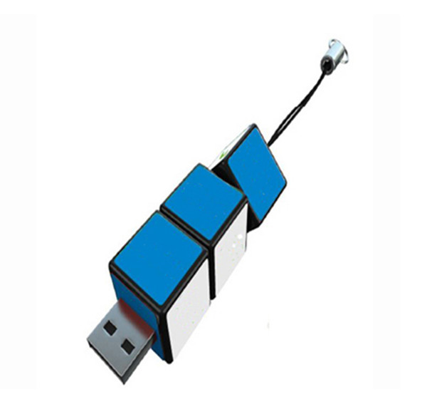 Plastic USB Flash Drive Rubik Magic Cube USB Pen Drives-Plastic USB ...