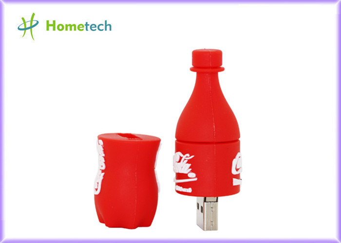 Pepsi bottles PVC Customized USB Flash Drive / gift Personalised Usb ...