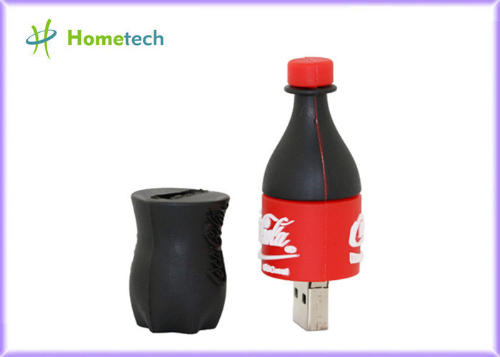 Pepsi bottles PVC Customized USB Flash Drive / gift Personalised Usb ...