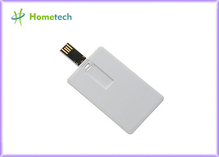 White Credit Card USB Storage Device Business and holiday gift for ...